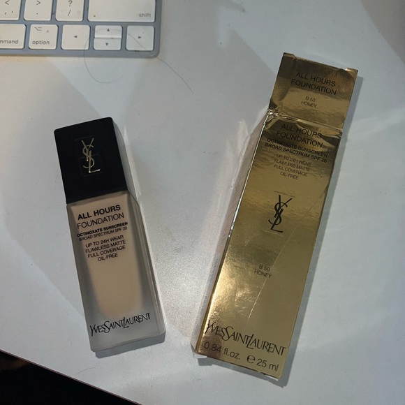 Yves Saint Laurent | Makeup | Ysl All Hours Foundation Octinoxate ...
